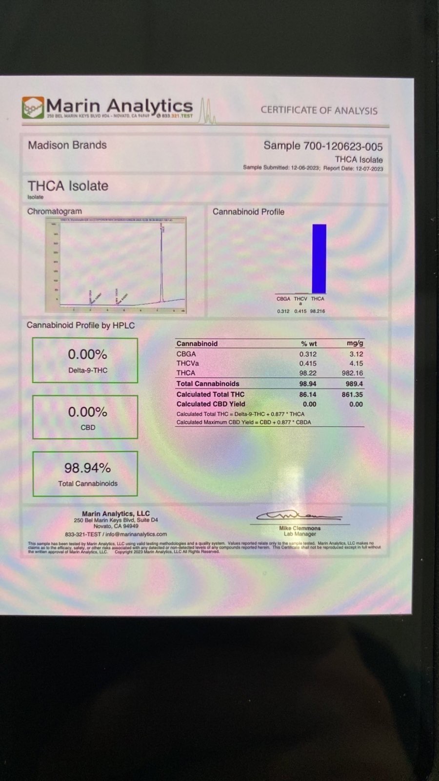 THCa Isolate Just Delta 8 THCa Isolate Just Delta 8